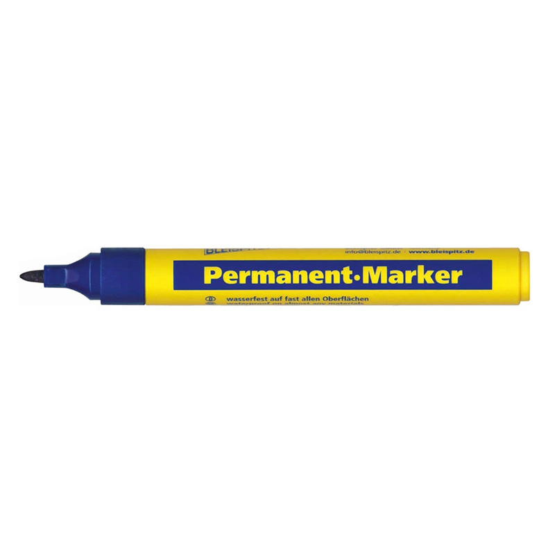 MARQUEUR PERMANENT POINTE FINE BLEU