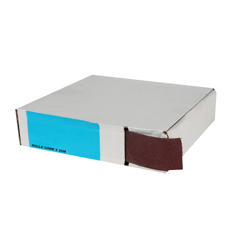 ROULEAU ABRASIF CORINDON D'ATELIER TOILE EMERI 38X25