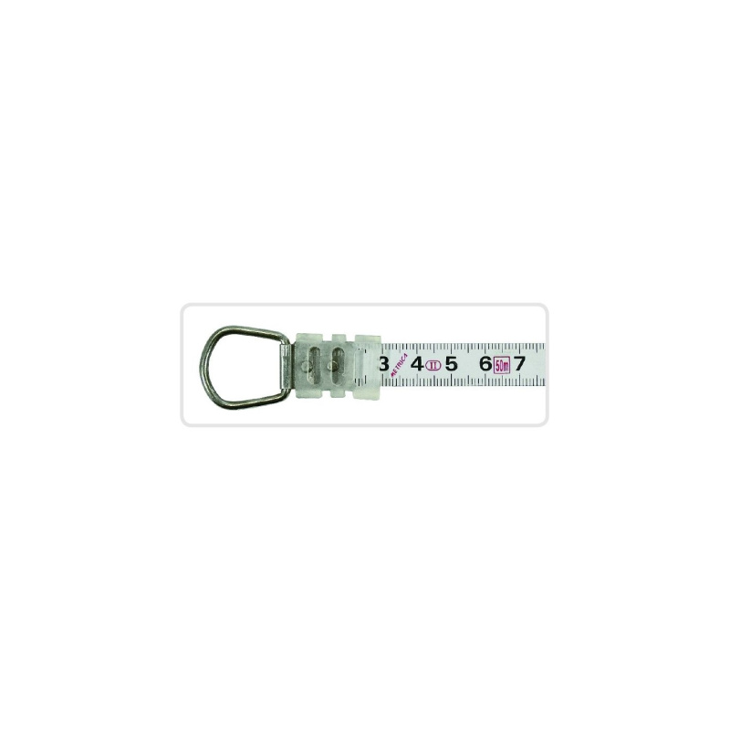 DECAMETRE RUBAN ACIER 50M NUMEROTATION GEANTE